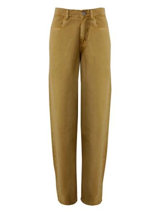 MISCI jean Ari à coupe droite - Marron