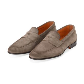 Santoni Homme, Chaussures, Brun, Taille: 43 1/2 EU Mocassins