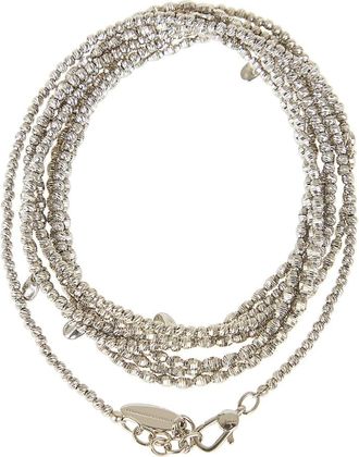 Brunello Cucinelli Femme, Accessoires, Gris, Taille: ONE Size Spiral Bracelet