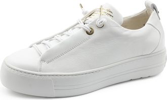Paul Green Damen, Frauen Low-Top Sneaker,Plateausohle,stra&szlig;enschuhe,Strassenschuhe,Sportschuhe,Freizeitschuhe,Turnschuhe,Wei&szlig; (JA),39 EU / 6 UK