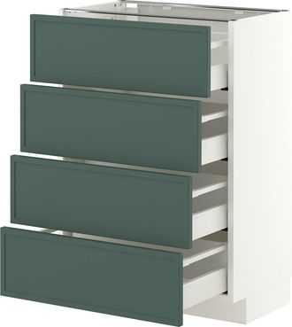 IKEA METOD / MAXIMERA Unterschr., 4 Fronten/4 Schubladen