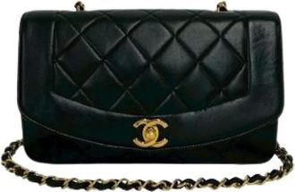 Chanel Sac bandouli&egrave;re vintage doccasion - Femme - Pre-owned - Noir - Taille: ONE Size