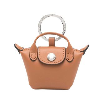 Longchamp Femme, Accessoires, Brun, Taille: ONE Size Le Pliage Xtra Porte-cl&eacute;s