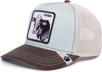 Goorin Brothers Trucker Cap MV Bovine Mint Türkis Braun Weiß, Size:OneSize