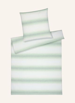 Elegante Elegante Bettw&auml;sche Layer Mit Leinen gruen