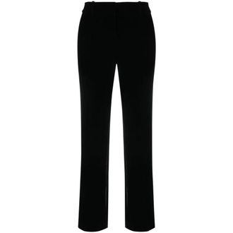 Ermanno Scervino Samt-Tapered-Hose - - Trousers - Damen - Schwarzk - M