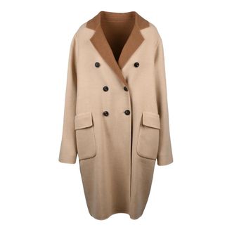 Eleventy Cappotto Doppiopetto - - Coats - Damen - Beige - L