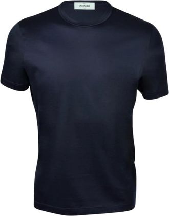 Gran Sasso Homme, Tops, Bleu, Taille: XL T-shirt en maille