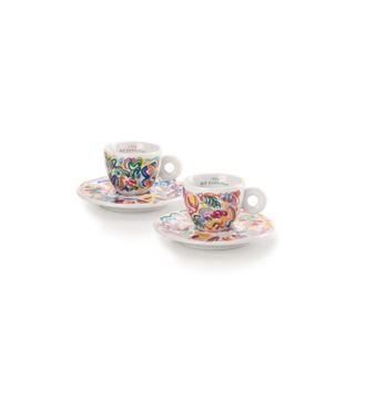 Illy Art Collection Sol Calero | 25368 Ein Set mit 2 Espressotassen, nummeriert und signiert vom K&uuml;nstler