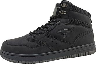 Kangaroos Unisex K-Watch Bliz Sneaker, Jet Black/Mono, 43 EU