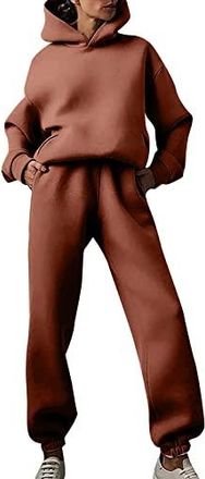 Generic Survetement Femme Ensemble Sport Pantalon Survetement Femme Grande Taille Ensemble Pantalon Femme Chic Et Elegant Ensemble Chic Femme Vetement Ensembl