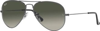 Ray-Ban Aviator Large Metal Gradient - - Accessories - unisex - Grau - 55 MM