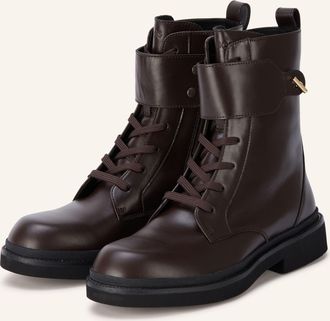 HUGO BOSS Schn&uuml;rboots Eleri braun