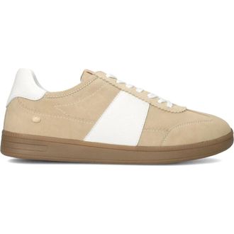 Fred De La Bretoniere Beige Wildleder Sneakers f&uuml;r den Sommer - - Shoes - Damen - Beige - 40 EU