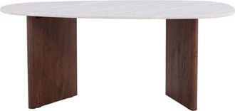 ebuy24 Ebuy24 - Gr&ouml;nvik table de salle &agrave; manger 90x180cm gris clair