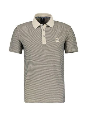 Lerros Poloshirt Poloshirt mit abgesetztem Kragen