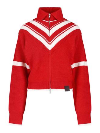 Stella McCartney Rundhalspullover - Rot