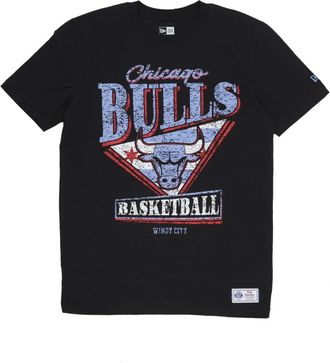 New Era Homme, Tops, Noir, Taille: M Nba Ce Tee Chibul