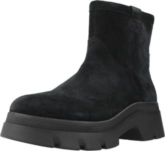 Geox Femme, Chaussures, Noir, Taille: 39 EU Bottine Pluette