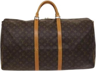 Louis Vuitton unisex, Pre-owned, Brun, Taille: ONE Size Sac Week-end en Toile Pre-owned