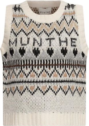 Munthe Damen, Strickwaren, Beige, SGr&ouml;&szlig;e