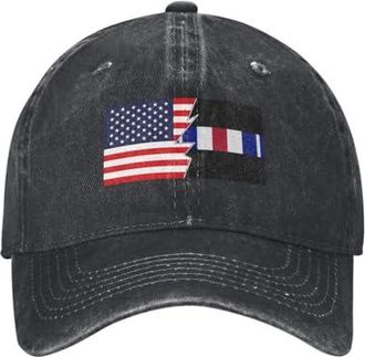 Generic Ruban De La M&eacute;daille Silver Star Et Am&eacute;rique Femme Homme Chapeau De Cowboy S&eacute;chage Rapide Casquettes Snapback Soft Chapeau pour Ext&eacute;rieur Voyage Rando