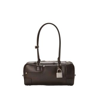 Loewe Sac Amazona 31 Cropped Panta en cuir de veau brillant