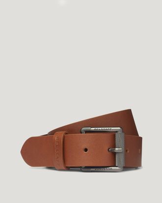 Belstaff G&uuml;rtel Mit Rollschnalle F&uuml;r Unisex Kalbsleder Erdbraun Xl