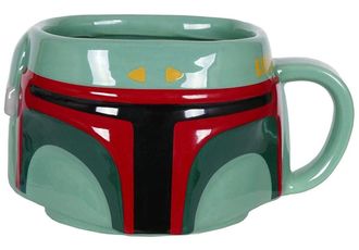 Star Wars Funko 7799 Star Wars POP Home Boba Fett Mug, Ceramic, Green, 14 x 9.5 x 13.3 cm