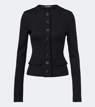 Dolce & Gabbana Blazer aus einem Wollgemisch