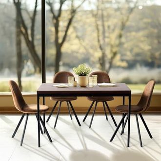 Furniture R Campingtisch Klapptisch 120x70x75 cm | Stabil & transportfreundlich | 3,8 cm Platte | Metallbeine schwarz | Outdoor Tisch