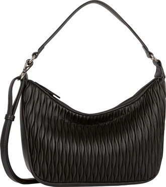 Gabor bags Dyana Damen Hobo Bag Schultertasche Mittelgro&szlig; Schwarz