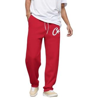 Generic Homme Baggy Pantalon Large Sport Jogging Y2k D&eacute;tente Travail Ample Sweatpants Grande Taille Mens Mode Dint&eacute;rieur Taille Elastique Pantalons Extensible