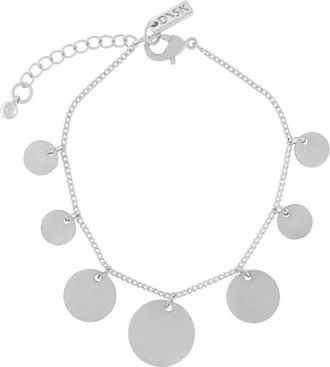 Dansk Copenhagen Minimalistisches Multi Dot Armband - - Accessories - Damen - Grau - ONE SIZE