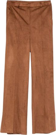 Rewind pantalon à taille ceinturée - Marron