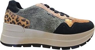 Igi & Co D.kola, Chaussures &agrave; Lacets pour Femme, Vert et Noir., 40 EU
