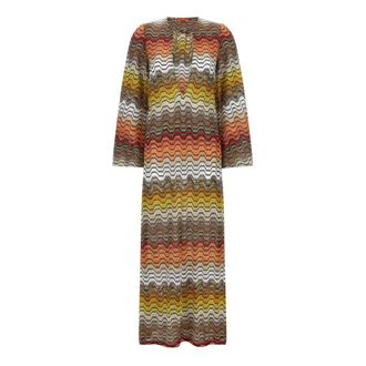 Missoni Langes Kleid - - Dresses - Damen - Mehrfarbig - S