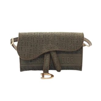 Dior Pre-owned Saddle Belt Bag - - Pre-owned - Damen - Gr&uuml;n - ONE SIZE