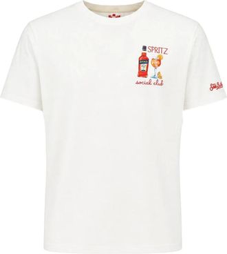 MC2 Saint Barth Homme, Tops, Blanc, Taille: M Portofino T-shirt