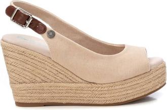 Refresh Sandale Femme Beige - Chaussures confortables et polyvalentes - Mode d&eacute;contract&eacute;e - Mod&egrave;le 17280701 (Taille38)