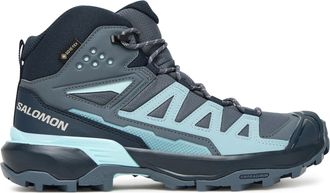 Salomon Trekkingschuhe Salomon X Ultra 360 Mid Gore-Tex L47745100 Grün