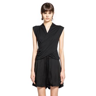 Thom Krom Wrapped Silk Mix Top