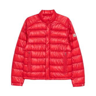 Moncler Homme, Vestes, Rouge, Taille: XL Selves Down Jacket