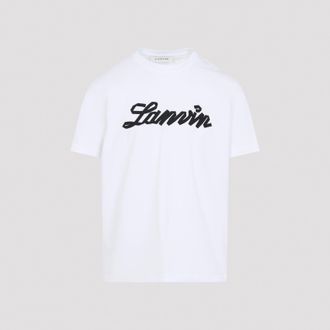 Lanvin Embroidered Logo T Shirt