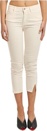 A|X Armani Exchange Femme, Pantalons, Beige, Taille: W33 Slim Fit Pantalons
