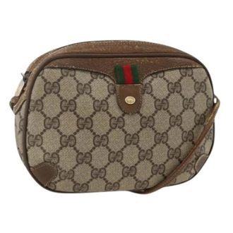 Gucci Sac bandouli&egrave;re GG Vintage Pre-owned - Femme - Pre-owned - Beige - Taille: ONE Size