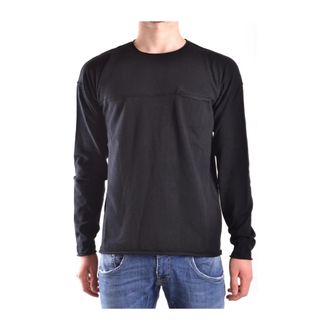 Isabel Benenato Stylische Sweaters f&uuml;r einen Trendy Look - - Tops - Herren - Schwarzk - M