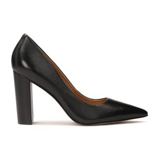Kazar Schwarze Lederschuhe mit stabilem Absatz.Dieses Produkt f&auml;llt klein aus. - - Shoes - Damen - Schwarzk - 37 EU