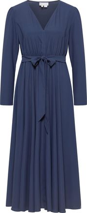 Risa Damen Langarmkleid 25225441-RI01, Marine, L