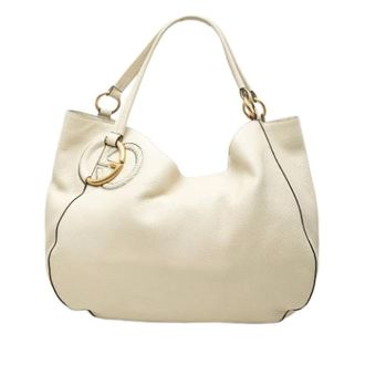 Gucci Sac bandouli&egrave;re en serg&eacute; Pre-owned - Femme - Pre-owned - Blanc - Taille: ONE Size